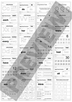 Kindergarten bundle - Active Little Kids