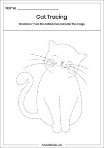 Free Tracing Worksheets for Preschool - Active Little Kids
