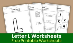 Free Kindergarten Pattern Worksheets - Active Little Kids