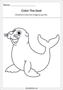 Coloring worksheets for preschool - Active Little Kids